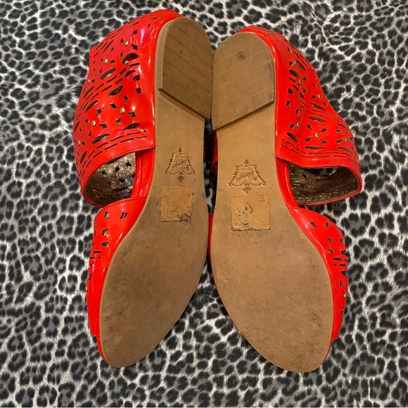 Anthropologie | Shoes | Anthropologie Miss Albright Red Patent Leather ...